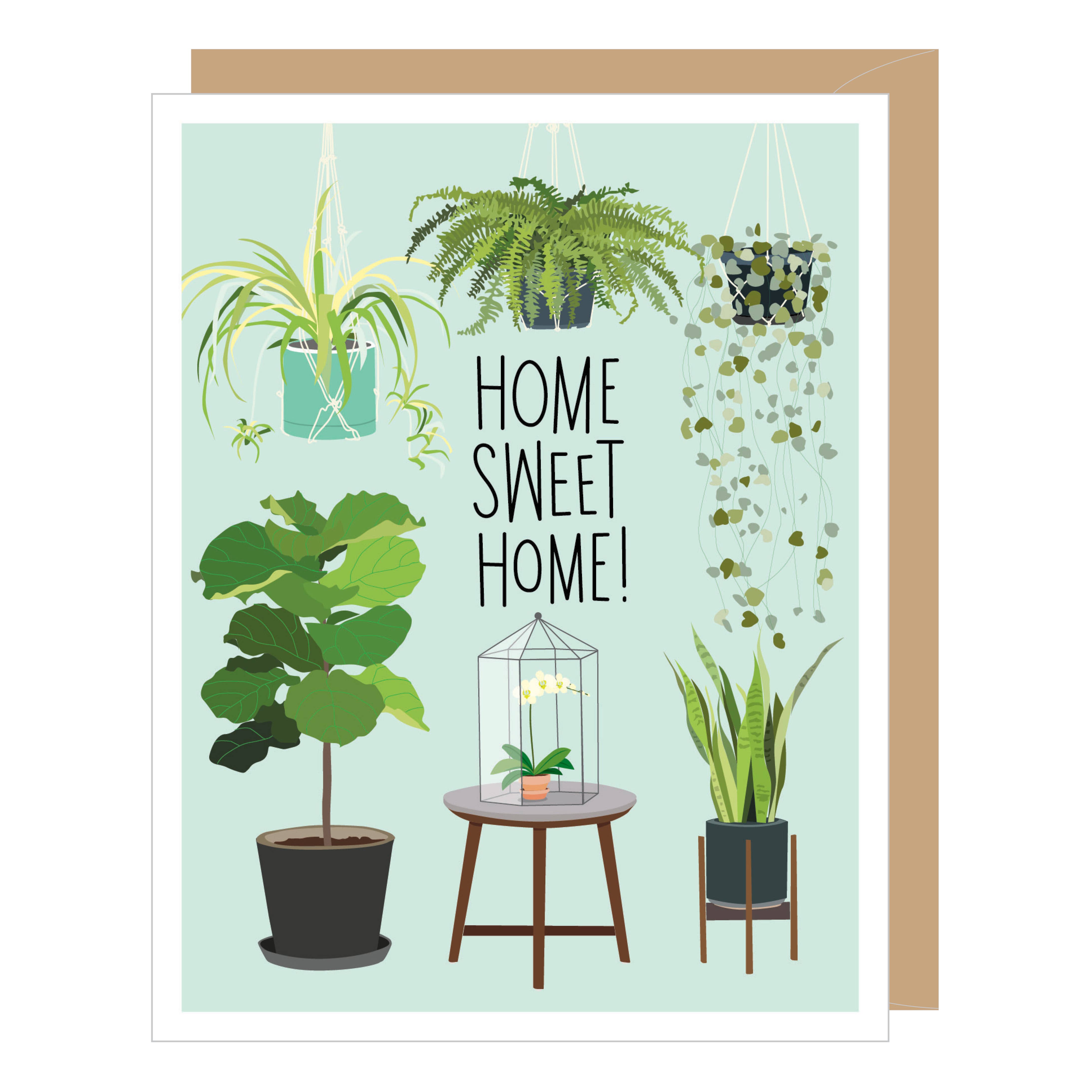 Apartment 2 Cards - Home Sweet Home New Home Card | Sunshine Garden ...