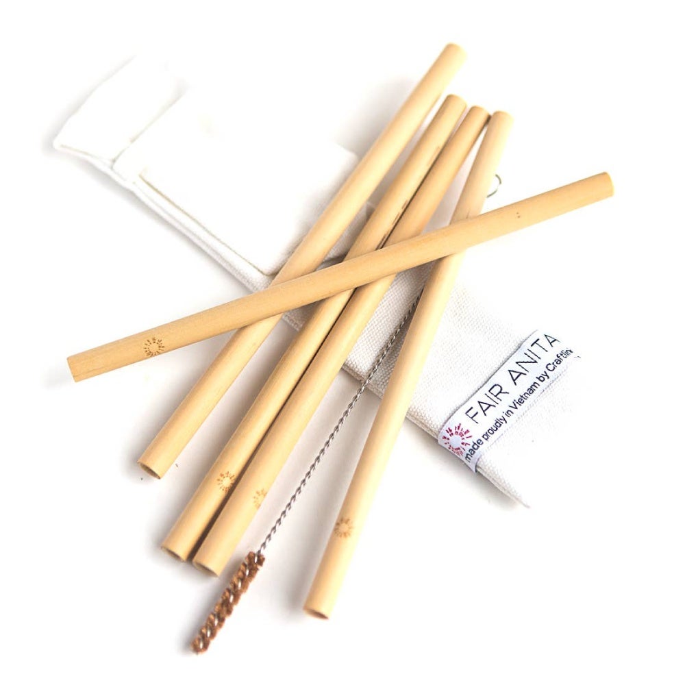 Fair Anita - Sustainable Bamboo Straw Set | Sunshine Garden Center and ...